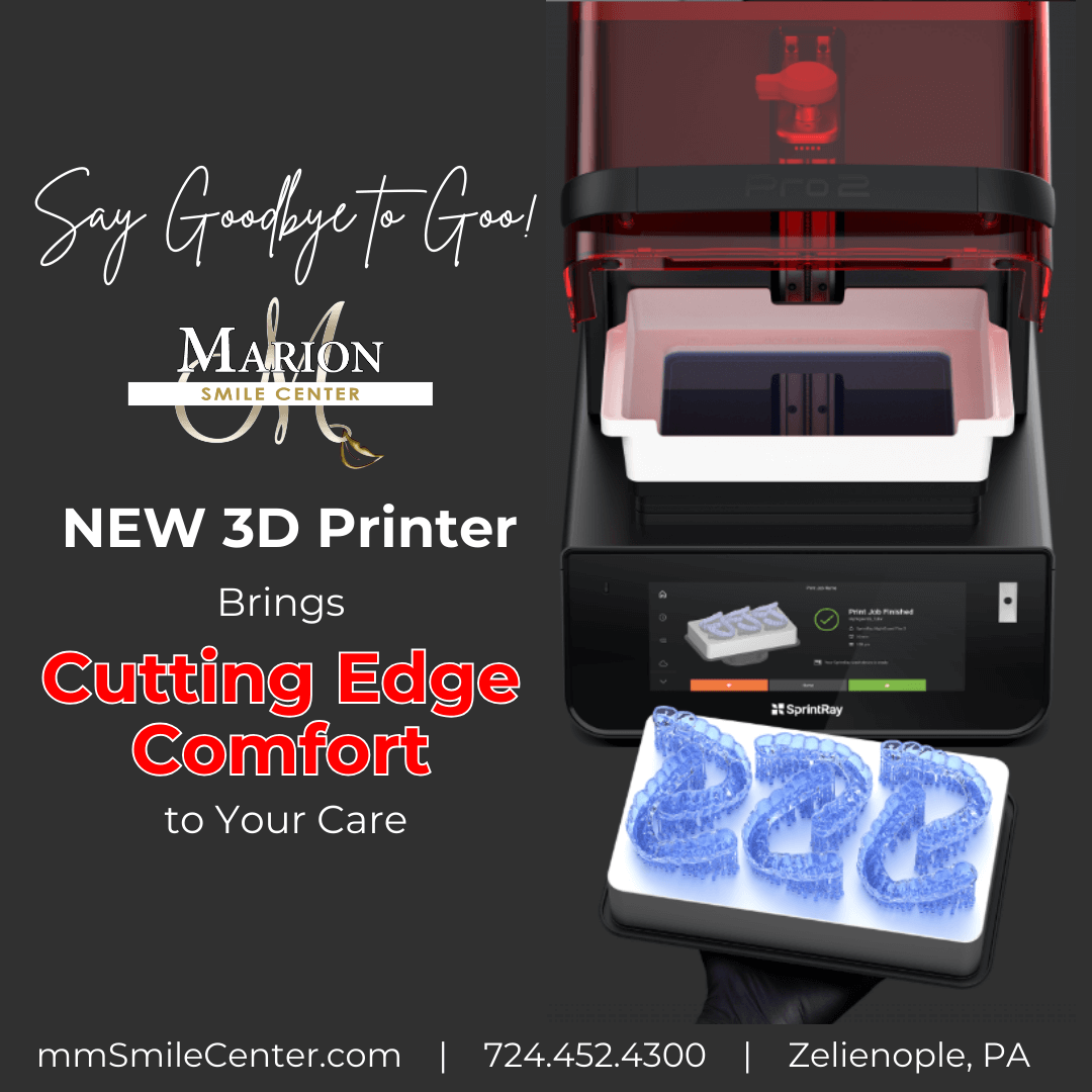 Say Goodbye to Goo: Marion Smile Center’s 3D Printer Brings Cutting ...
